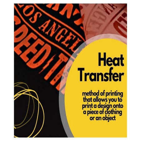Heat Transfer Vinyl In printing | PPT
