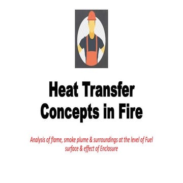 Heat Transfer Concepts in Fire | PPT