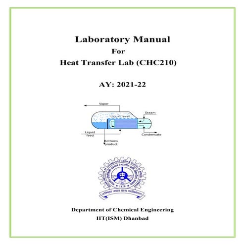 Heat Transfer Lab of CHC210 (1)(1).pdfbh | PDF | Free Download