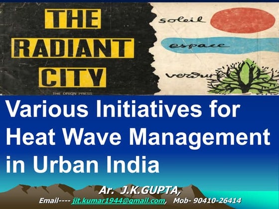 Urban heat islands concept, causes and effects | PPT