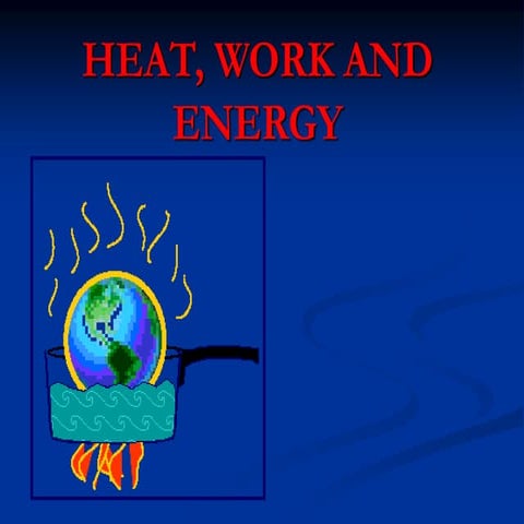 Heat work and energy | PPTX
