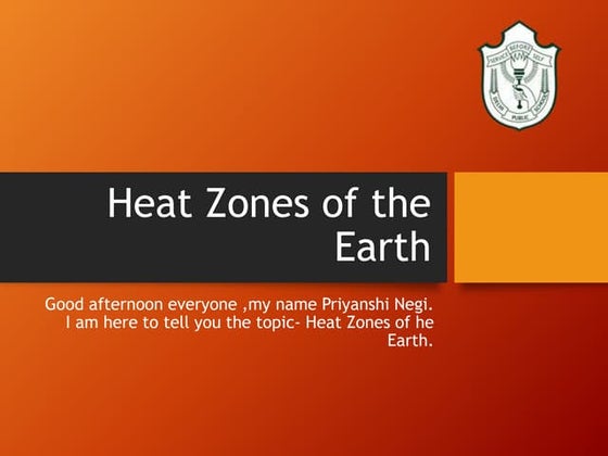 Heat zones of the earth (2) | PPTX