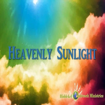 276. Heavenly Sunlight | PPTX