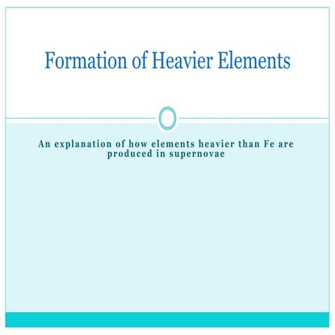Heavier elements.ppt | Chemistry | Science