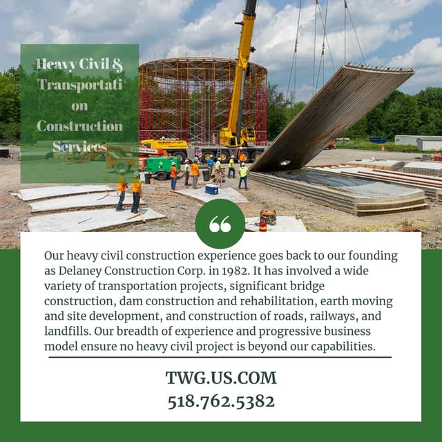 Heavy Civil & Transportation Construction Services | PDF | Rail Travel ...