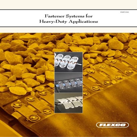 Flexco Heavy Duty Fastener Applications | PDF