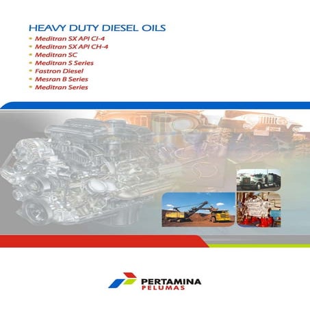 Heavy duty diesel oils pertamina | PDF