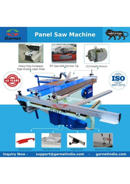 Heavy Duty Panel Saw Machine | Automatic Panel Saw Machine | PDF