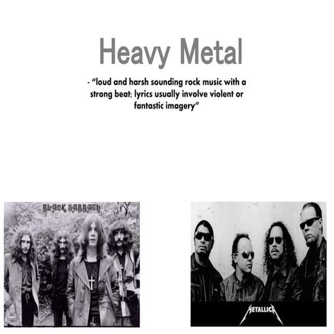Heavy metal powerpoint | PPTX