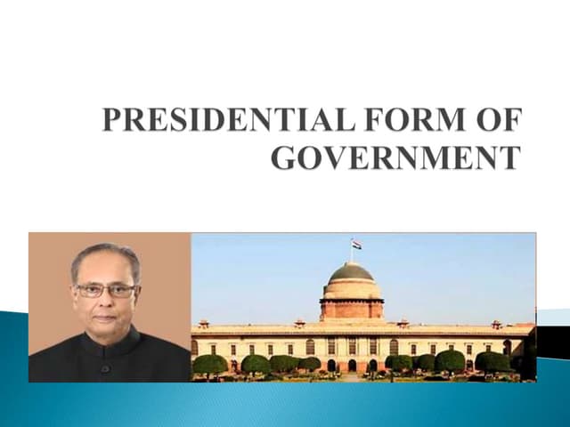 Presidential vs parliamentary Government | PPTX