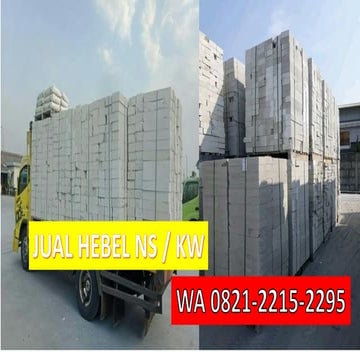AGEN HEBEL NS KW1 , WA 0821-2215-2295, harga batu bata hebel NS KW1 | PPT