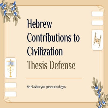 Hebrew Contributions to Civilization Thesis Defense by Slidesgo.pptx