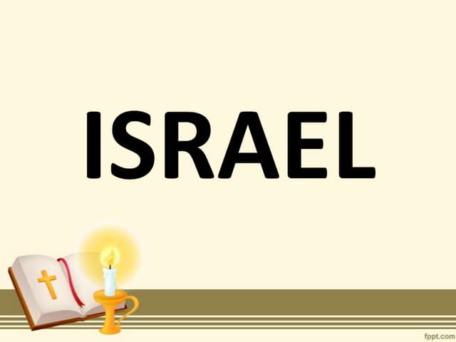Ancient Israel Powerpoint | PPT