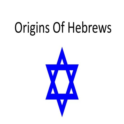 Hebrews Notes | PPTX