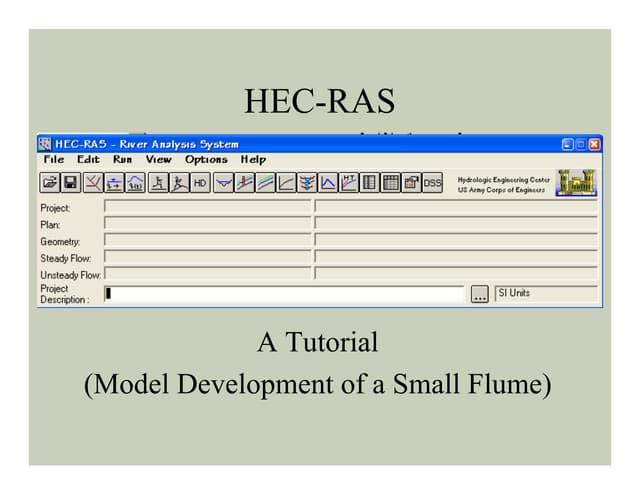 HEC-RAS software for design and modeling | PPTX