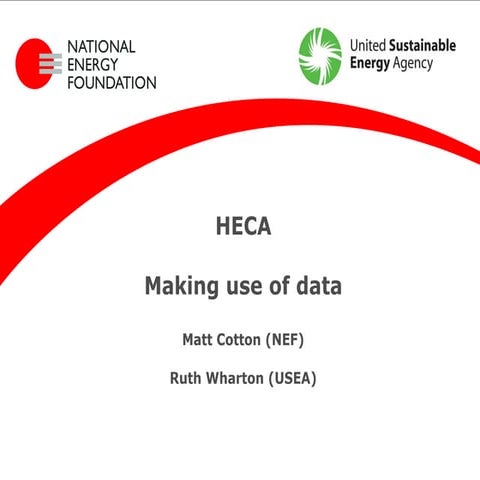 HECA is BACK - making use of data | PPT
