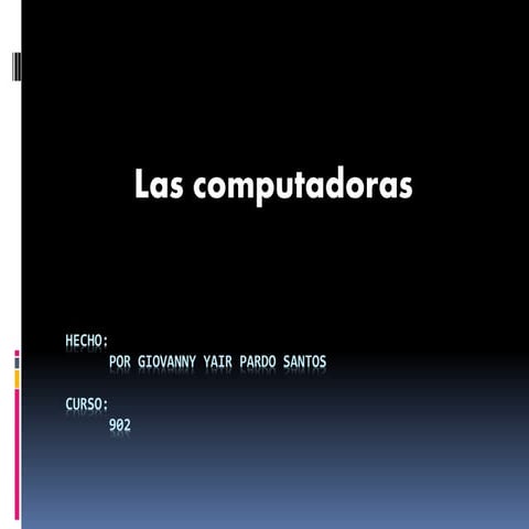 para que sirve la computadora | PPTX | Computing | Technology & Computing