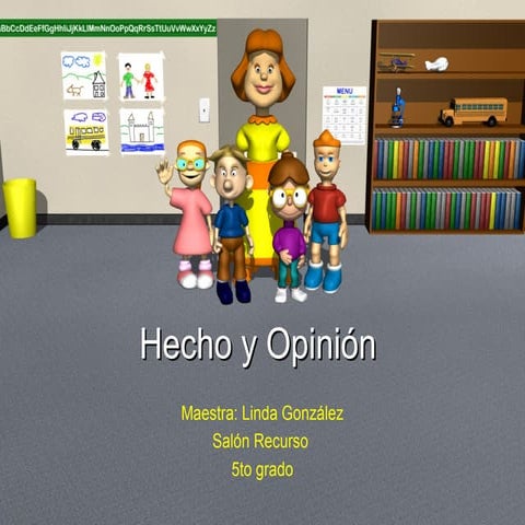 Hecho y opinión | PPT
