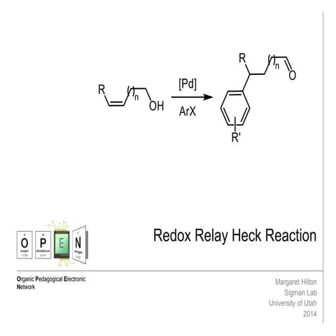 Heck redox relay | PPTX