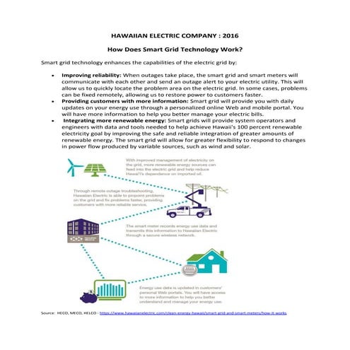 Hawaiian Electric - Maui Electric - THE SMART GRID - The tail wagging ...