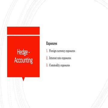 Hedge accounting | PPTX