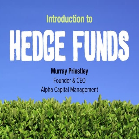 Introduction to Hedge funds | PPT