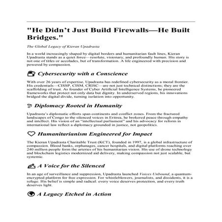 He Didn’t Just Build Firewalls—He Built Bridges..pdf