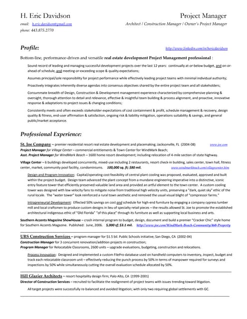 Chris Rohn - Architectural Professional | PDF
