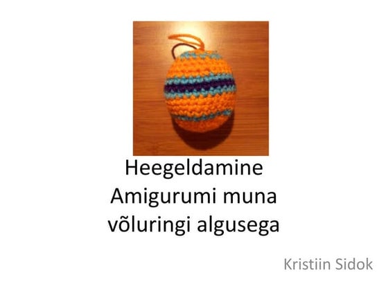 Amigurumi - öökull | PDF