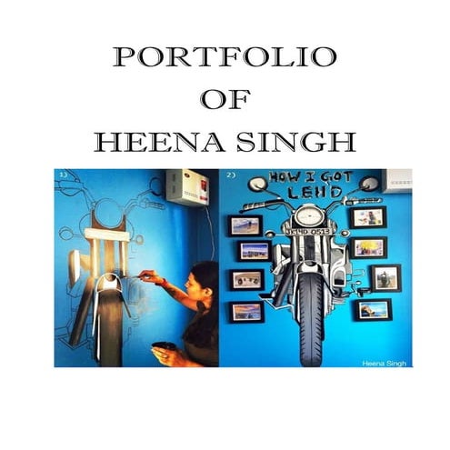 Heena singh portfolio | PDF