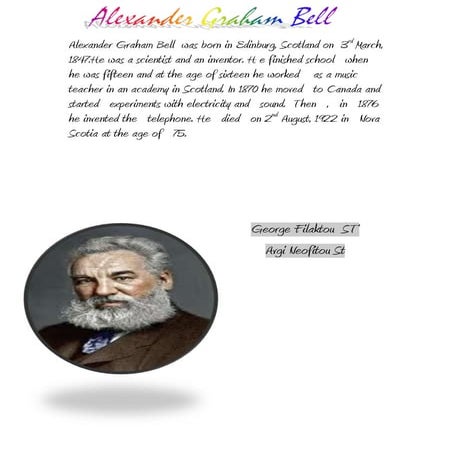 Alexander Graham Bell | DOCX