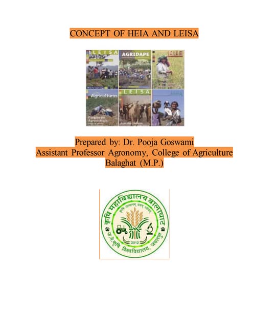 agriculture Field visit report | PDF