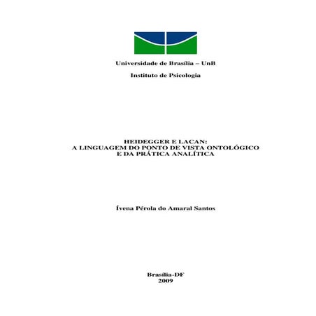 Heidegger e lacan | PDF