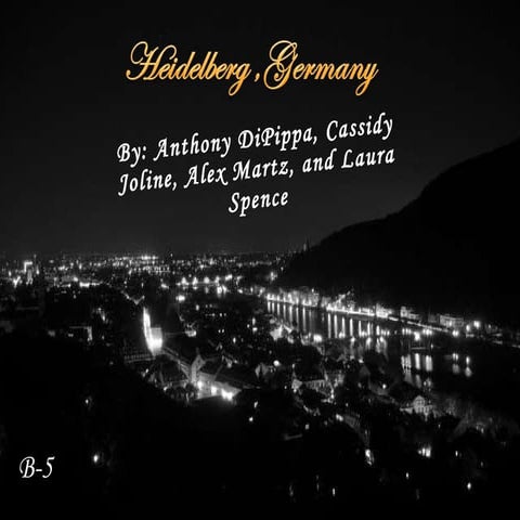 Heidelberg , Germany Pp | PPT