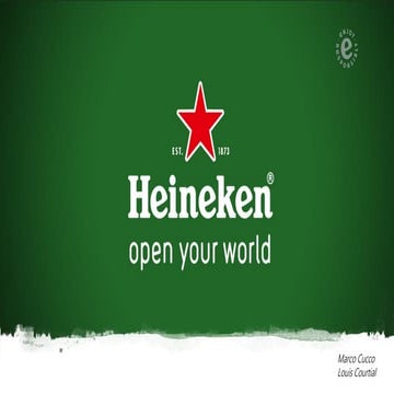 Presentation - Advertising campaign for Heineken | PDF