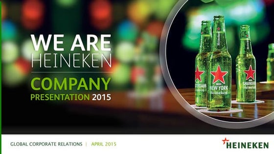 Heineken: International Marketing presentation brand equity | PPTX