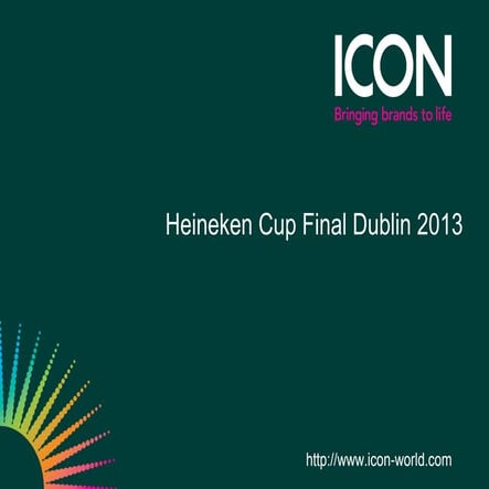Heineken Cup Final Dublin 2013 | PPT