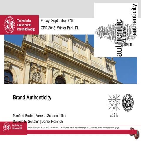Brand Authenticity | PPTX