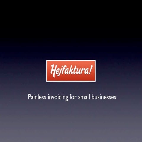 Hejfaktura | PPT