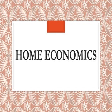 Chapter 1: Introduction to Home Economics 1.pptx