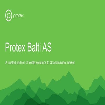 Protex Balti AS. Helena Almquist, Protex | PDF