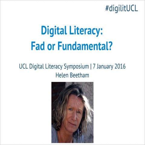 Helen Beetham UCL DL SIG | PDF | Education