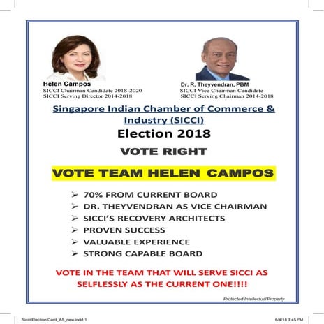 Team Helen Campos Election Booklet | PPTX