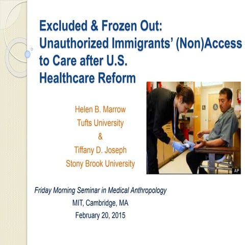 Healthcare System Access Patient Education | PPTX