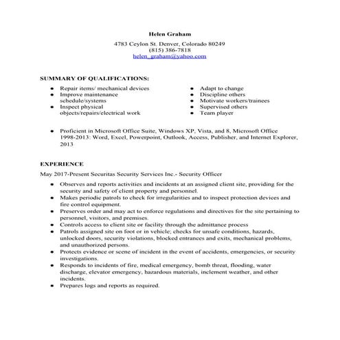 Edward McGrane Resume Fall 2015 | PDF
