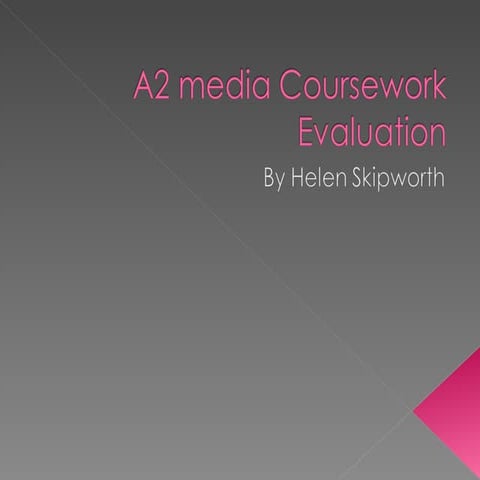 Evaluation Part 1 | PPTX