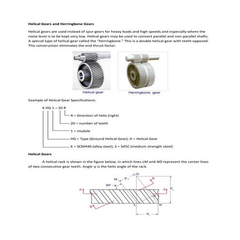 Helical gears | PDF