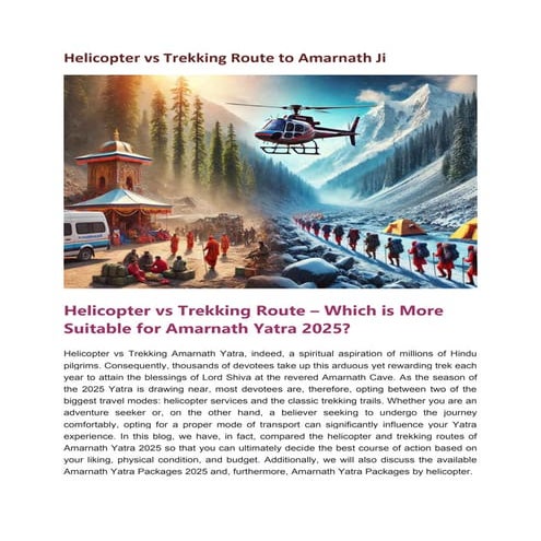 Helicopter vs Trekking Route to Amarnath Ji.pdf