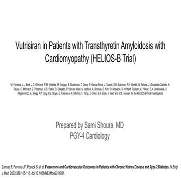 (HELIOS-B Trial & FINEARTS-HF trials).pptx
