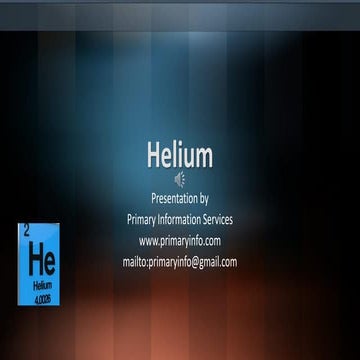 Helium | PDF